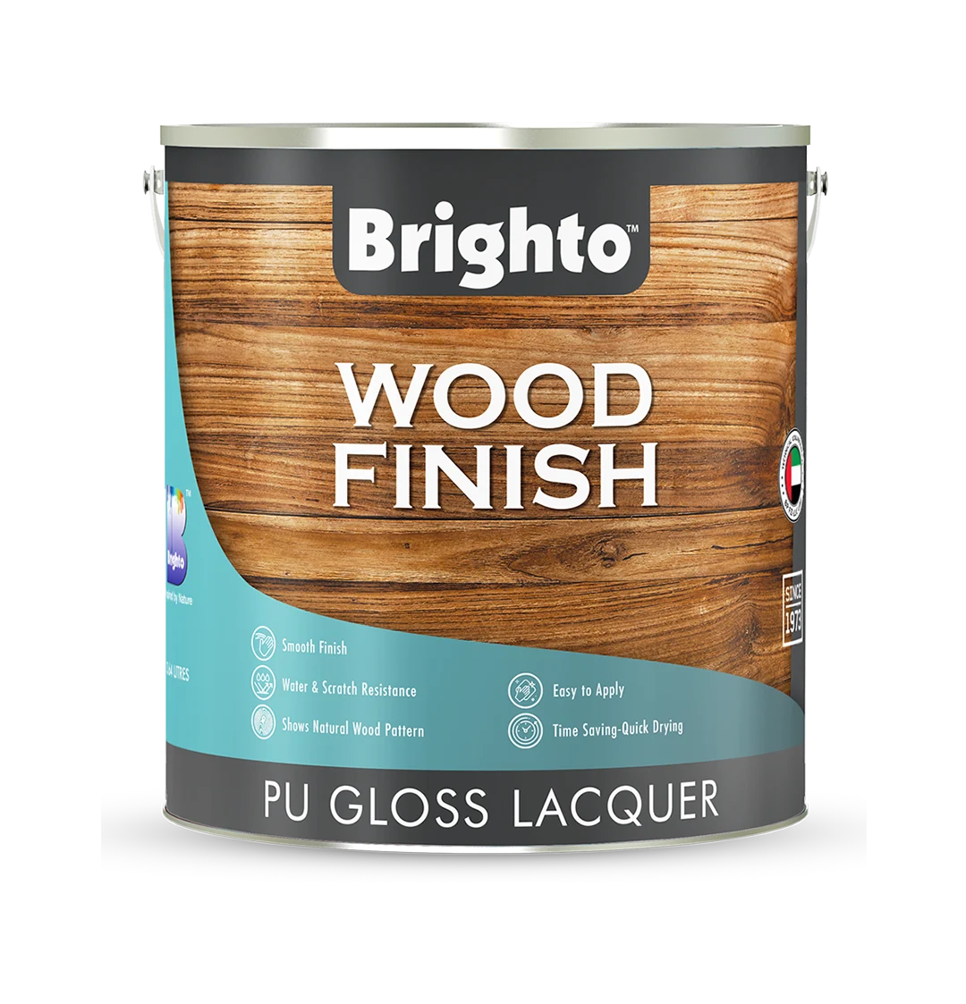 PU 1K Gloss Lacquer – Brighto Paints | Pakistan's 1st Multinational Paint Company