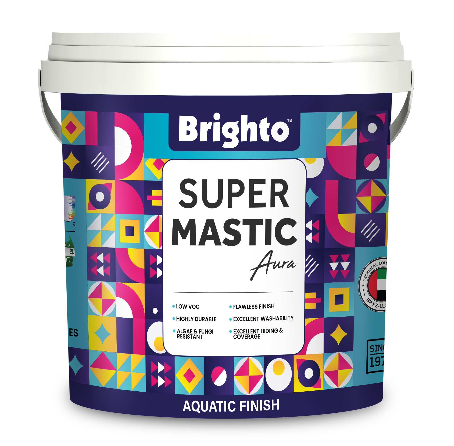 Brighto Super Mastic Aura Matt/Silk – Brighto Paints | Pakistan's 1st ...